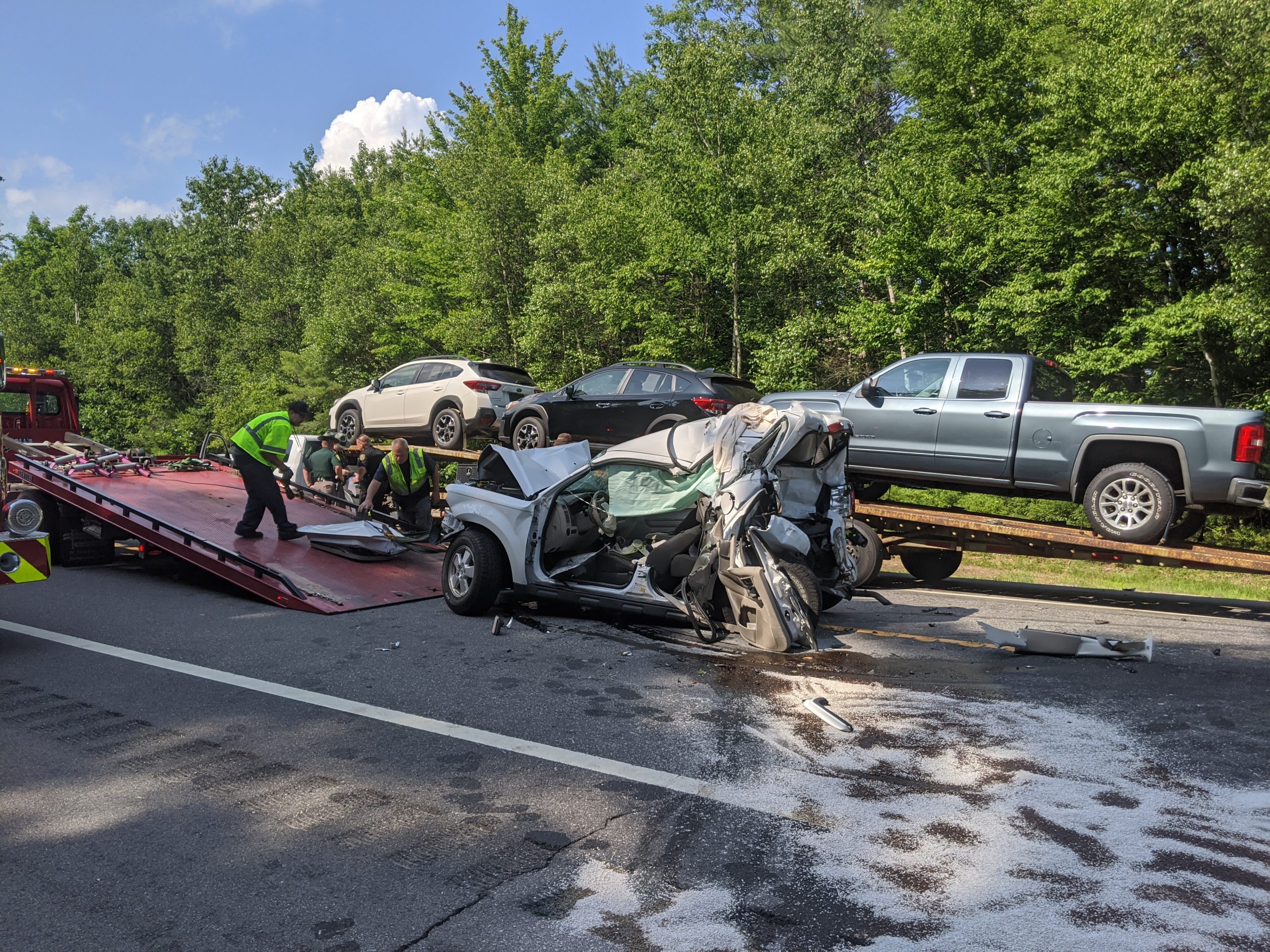 Rt. 16 Milton multi-vehicle crash | 95.7FM WZID