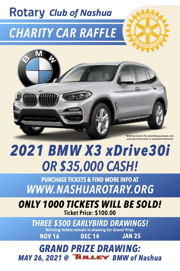 Rotary Club of Nashua Charity Car Raffle | 95.7FM WZID