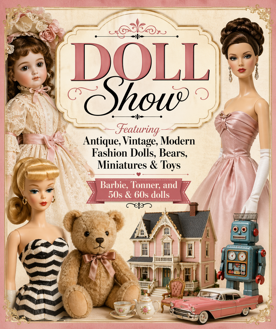 Rainbow Bazaar Gifts Doll Show and Sale, Brookline | 95.7FM WZID