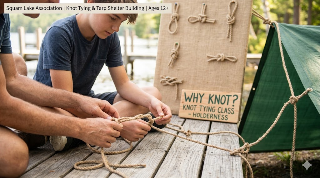 Why Knot? Knot tying class-Holderness | 95.7FM WZID